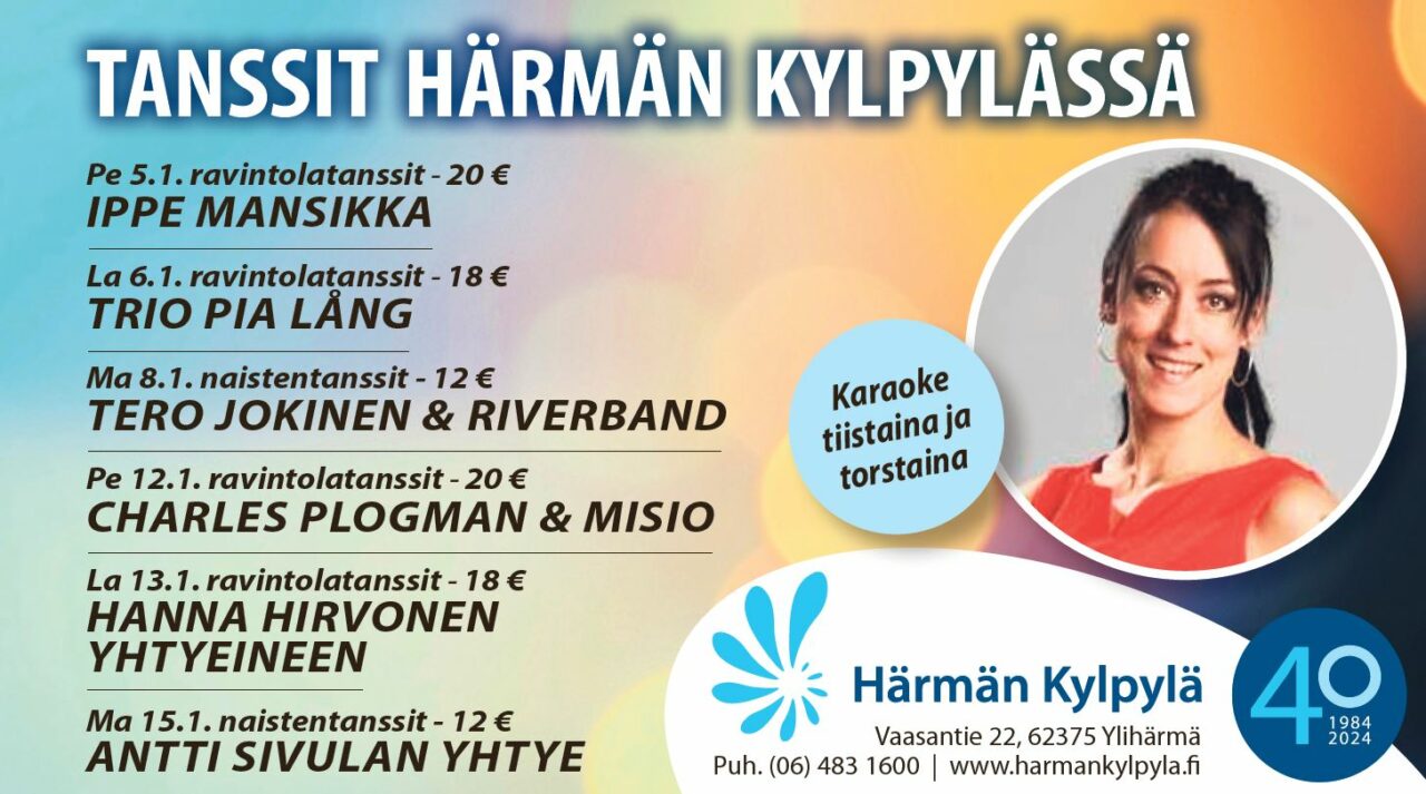 Lomatarjoukset - Härmän Kylpylä