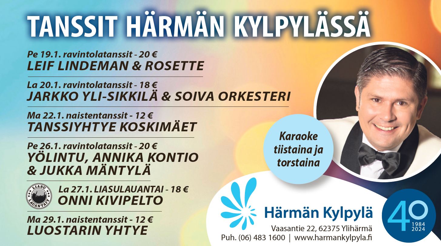 Lomatarjoukset - Härmän Kylpylä