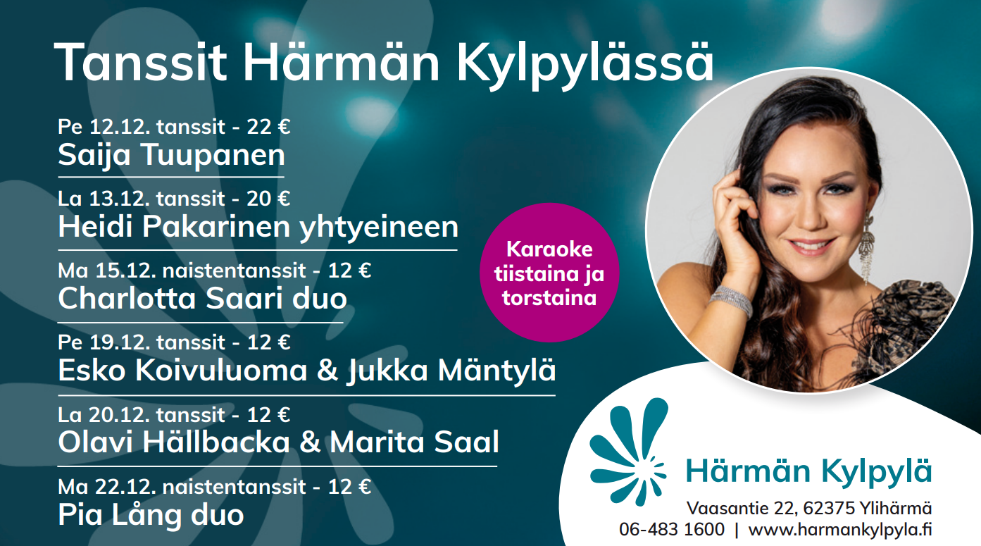 Lomatarjoukset | Härmän Kylpylä