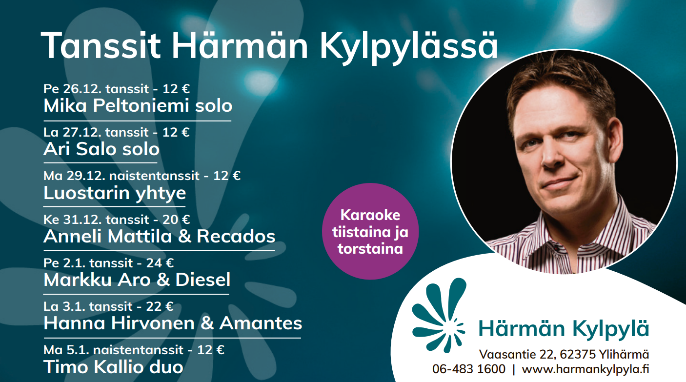 Lomatarjoukset | Härmän Kylpylä
